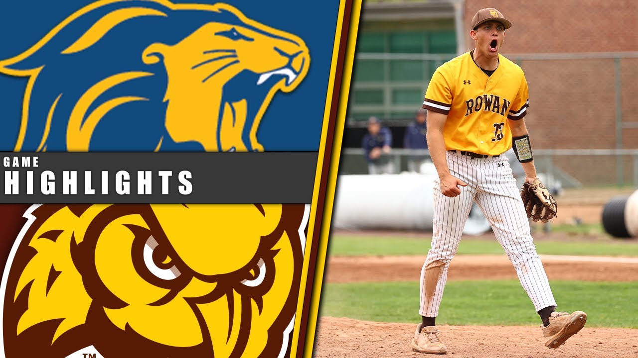 2024 Rowan Baseball vs. TCNJ | Game Highlights - YouTube