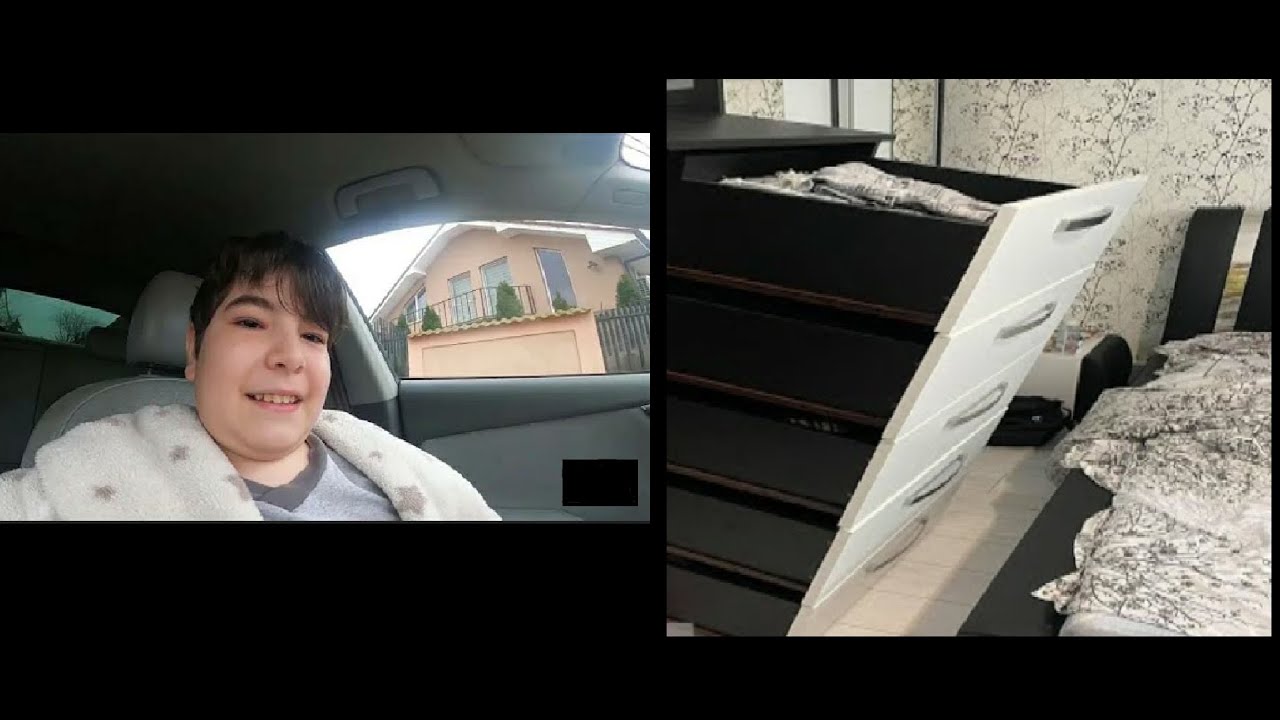 Iustin si dulapul din camera lui Salbaticul Sebi | Mori de ras - YouTube