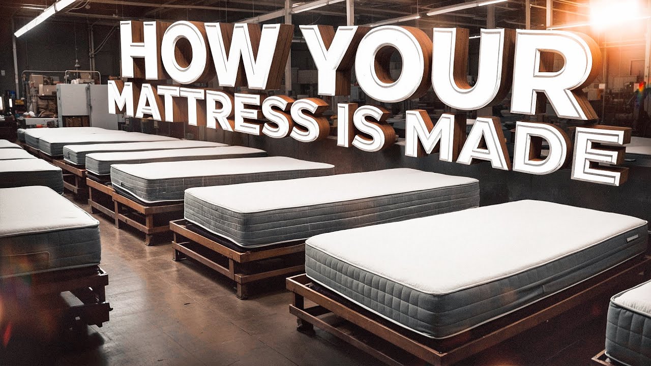 How Your Mattress Is Made - YouTube