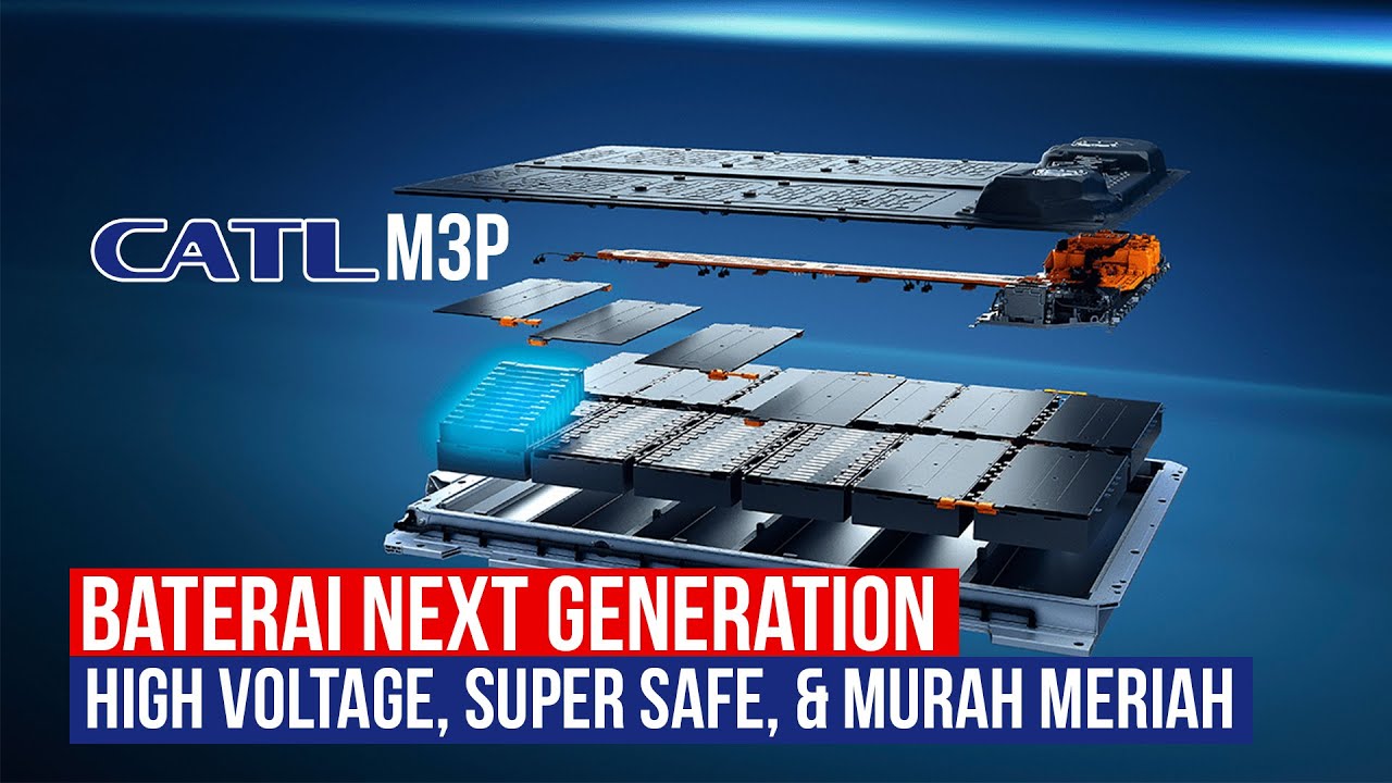 Baterai M3P CATL Next Generation, Baterai LMFP Tegangan Tinggi dengan ...