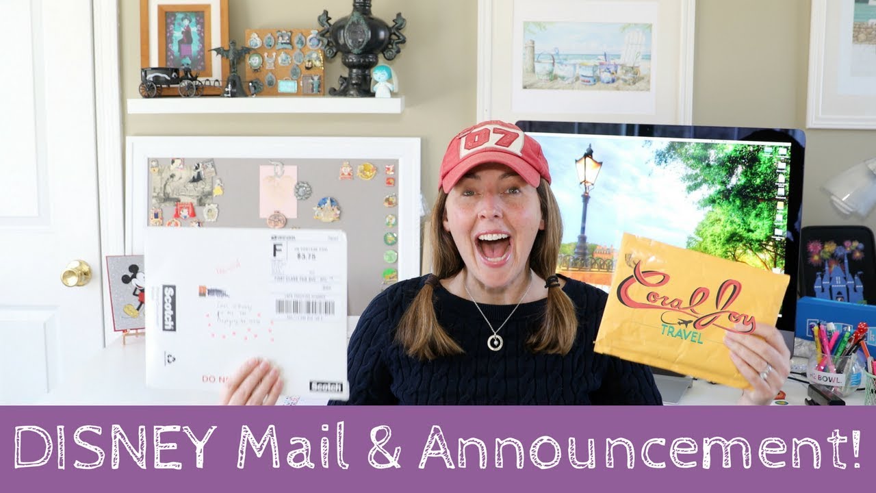 Universal Studios Trip Announcement and DISNEY Mail! - YouTube
