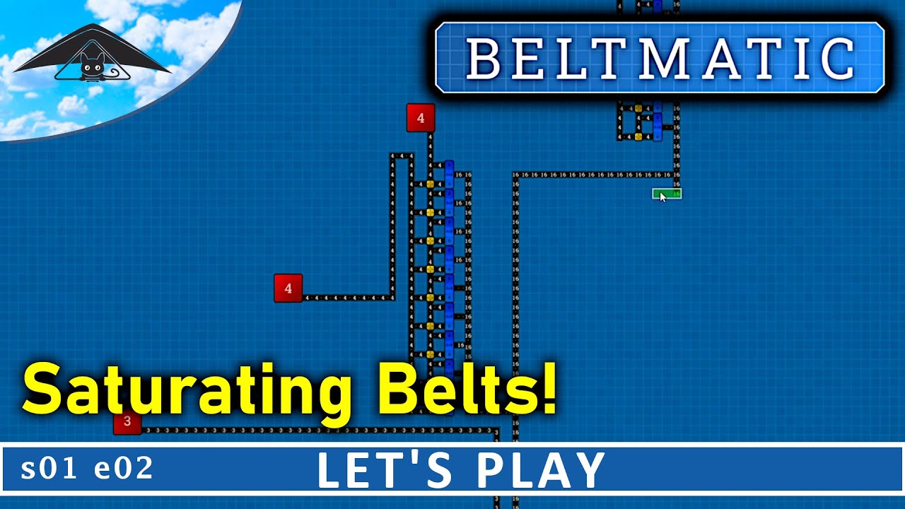 Saturating Belts! | Beltmatic s01 e02 - YouTube