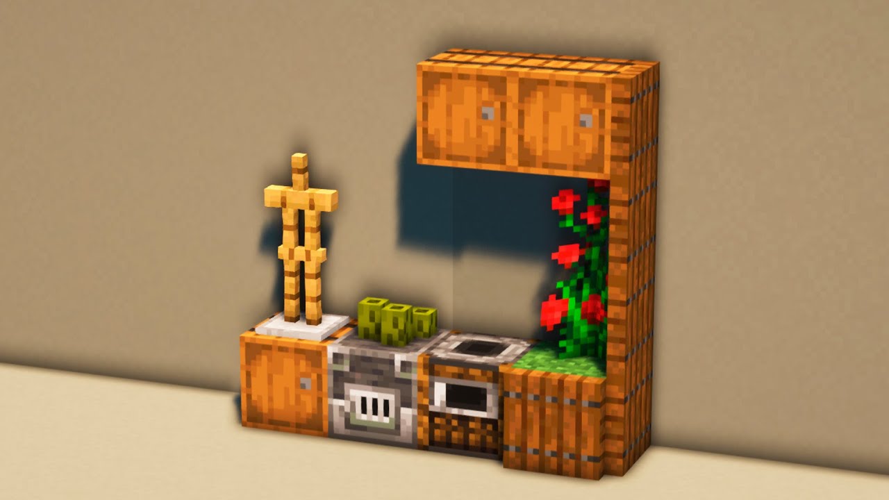 Cozy Workplace in Minecraft - YouTube