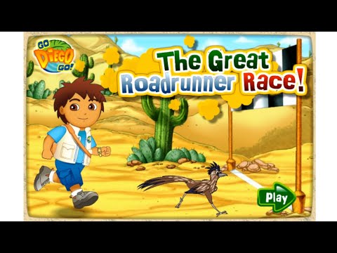 Go, Diego Go! The Great Roadrunner Race! / flash longplay - YouTube
