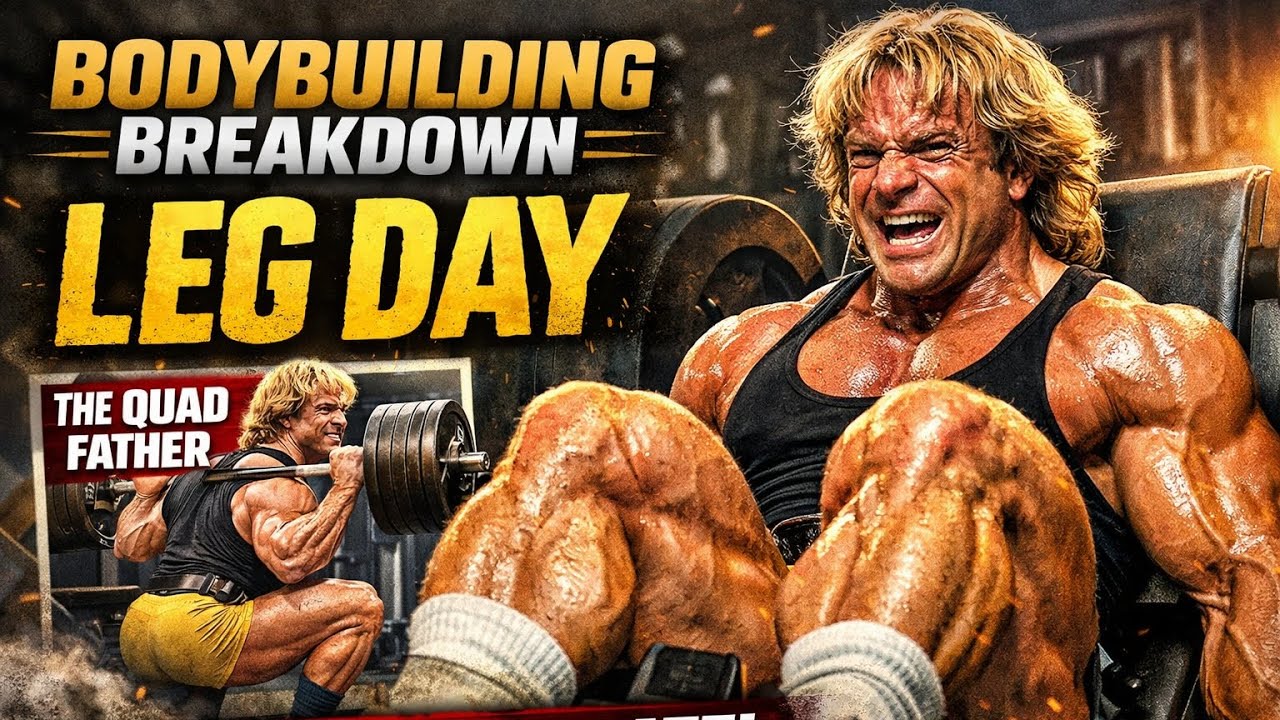 Bodybuilding Breakdown:Tom Platz Leg Day - YouTube