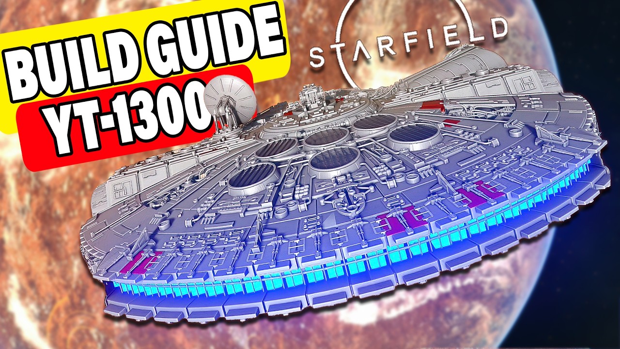 Best Starfield Mods for Xbox/PC 🌌 | Build YT-1300 Millennium Falcon ...
