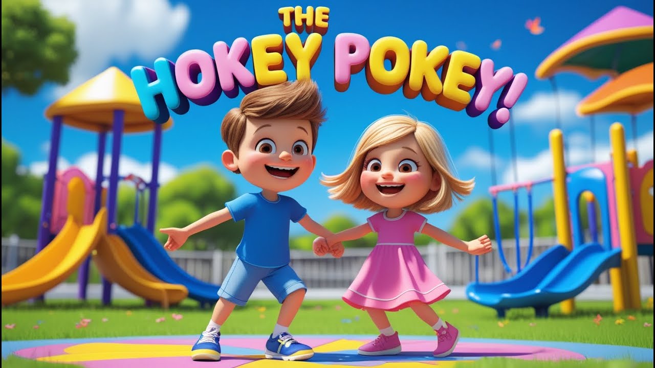 Hokey Pokey Dance ( Shake Your Right & Left Hands and Legs) Fun Kids ...
