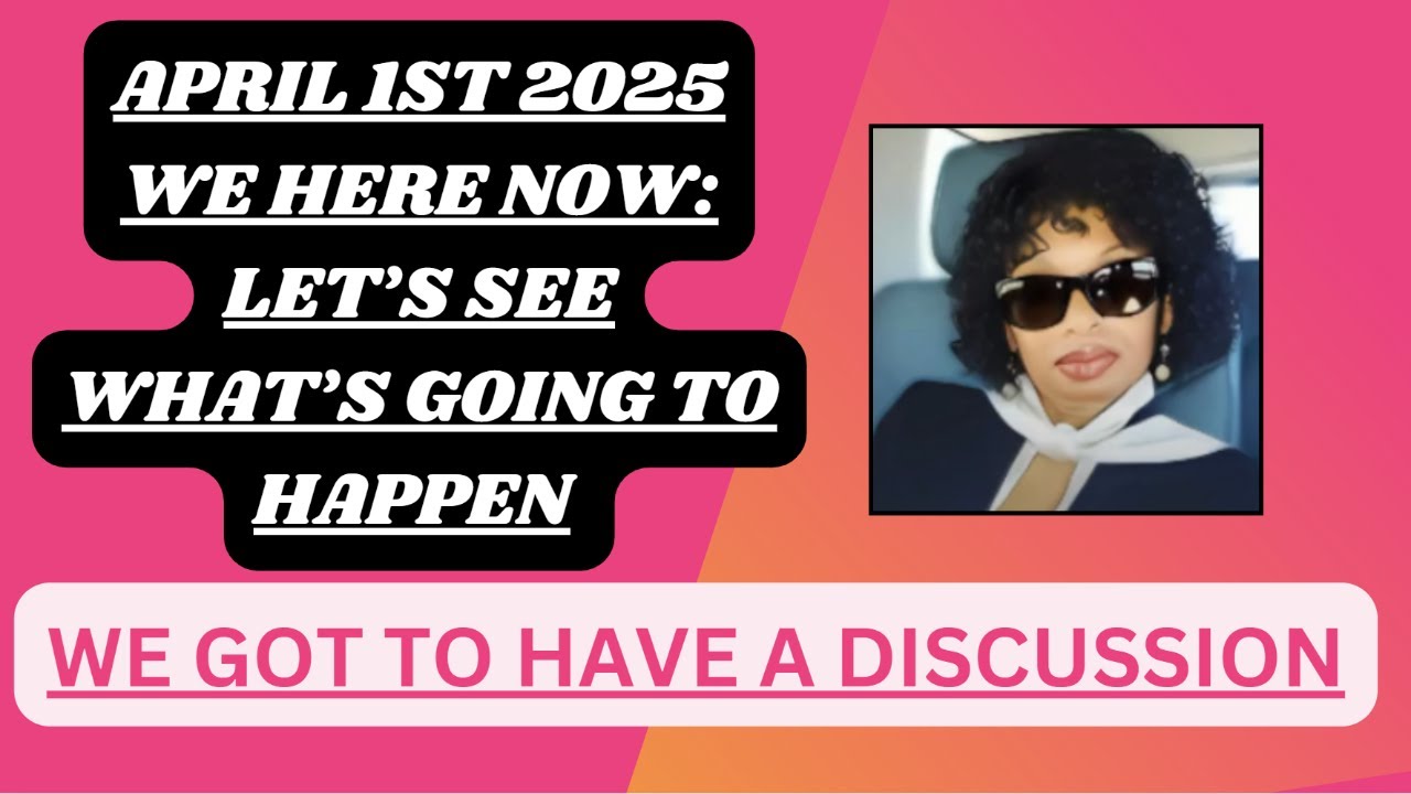 LIVE 11:45AM: APIL 1ST WE ERE NOW: LET'S SEE WHAT'S GOING TO HAPPEN ...