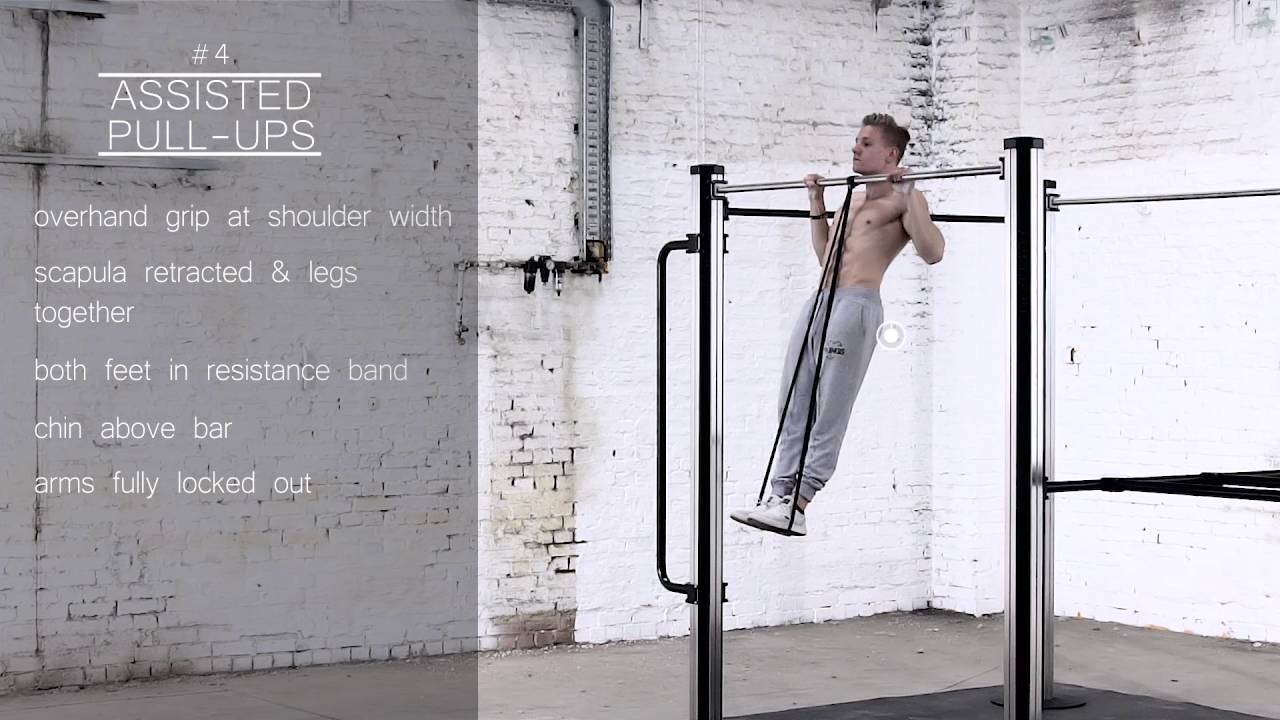 Assisted Pull-Ups - YouTube