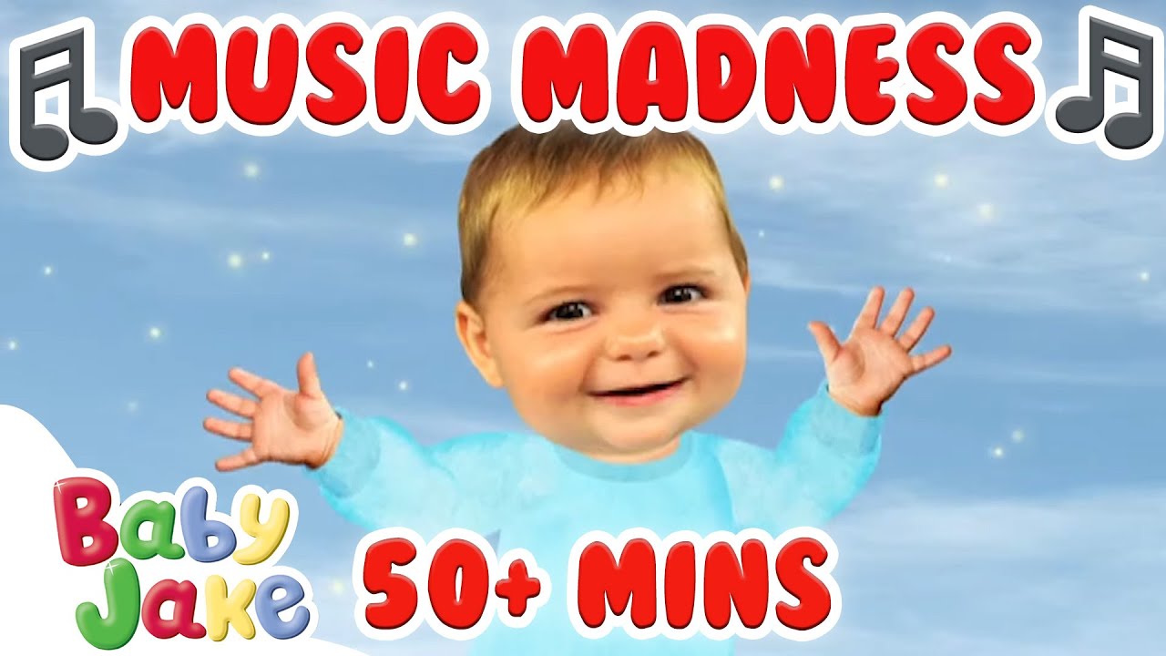 @BabyJakeofficial - 🎶🕺 Music Madness With Baby Jake🕺 🎶 | 50+ MINS ...