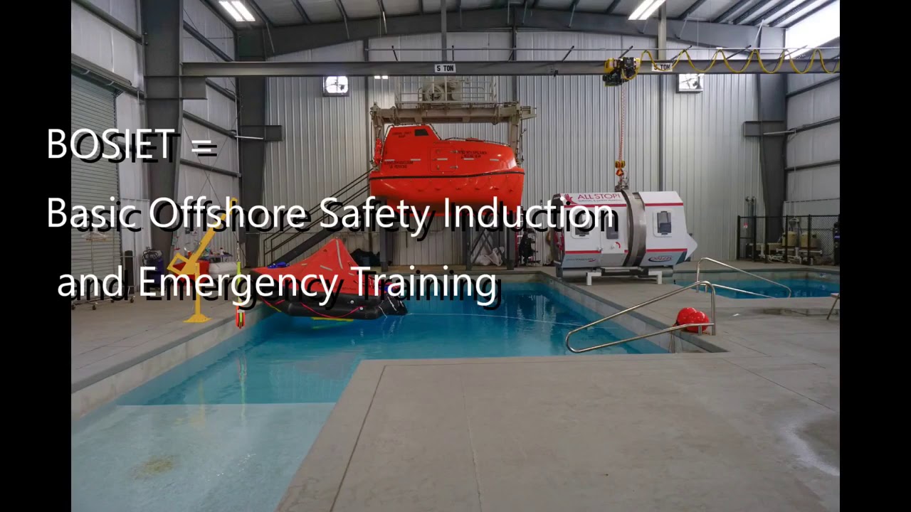 BOSIET Training ! Survival and Safety Training. - YouTube