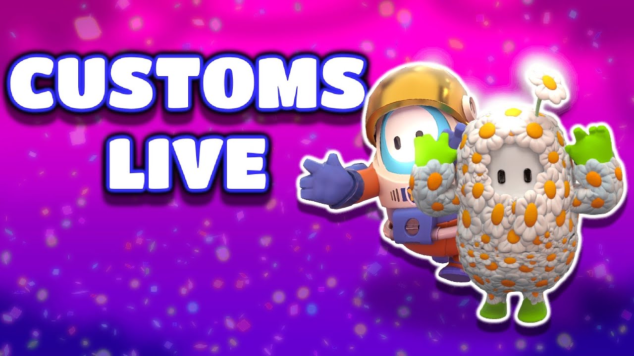 Fall Guys Season 2 Live, Customs Lobbys And #Savefallguys (ANYONE CAN ...