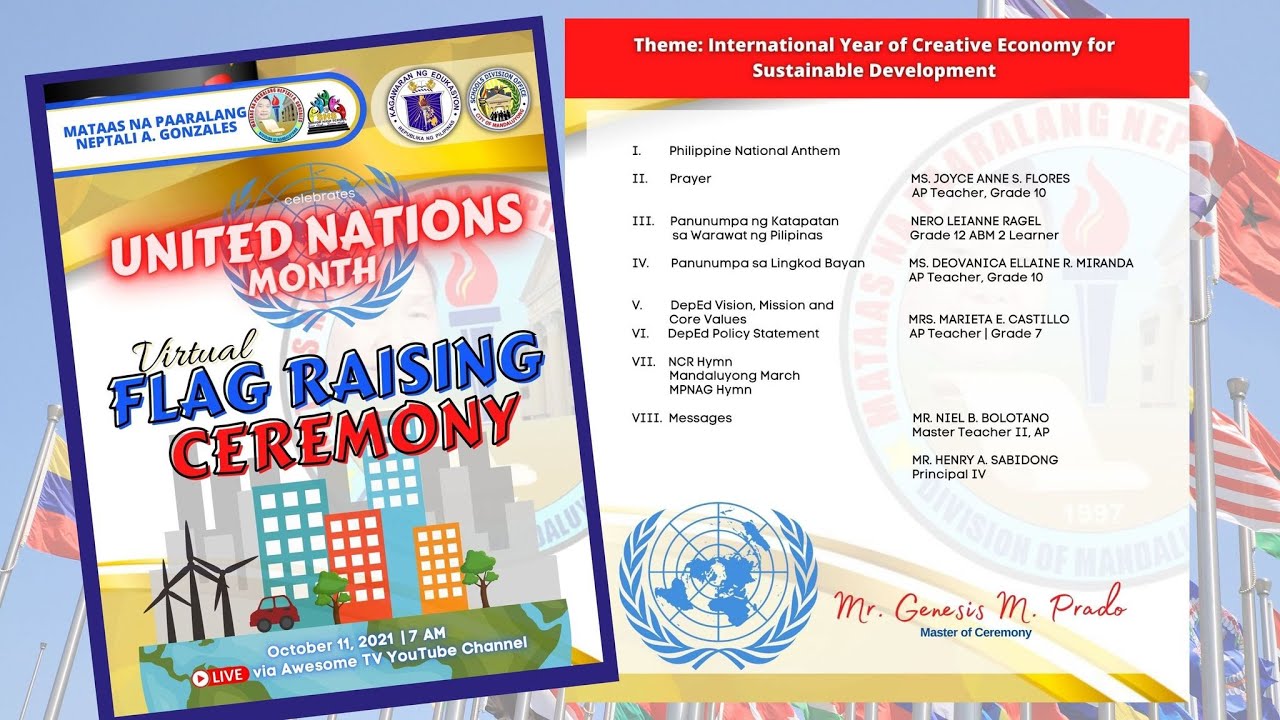 FLAG CEREMONY - YouTube