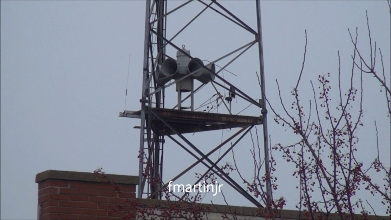 Elsmere Delaware Federal STL 10 siren Alert activation 12 11 16 - YouTube