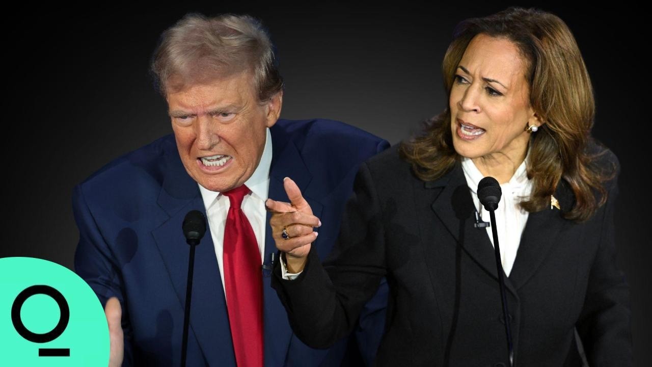 Trump-Harris Presidential Debate Highlights - YouTube