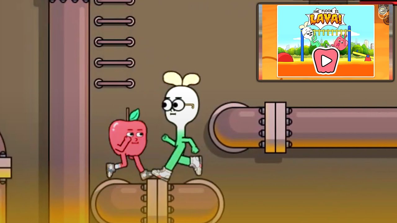 Apple and Onion: The Floor Is Lava - Part 7 #gameplay #walkthrough # ...