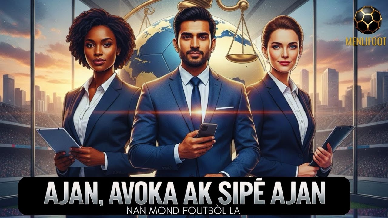 AJAN, AVOKA AK SIPÈ AJAN NAN MOND FOUTBÒL LA - YouTube