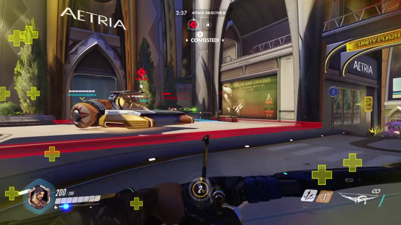 Overwatch Hanzo Gameplay *16-PLAYER KILLSTREAK!* - YouTube