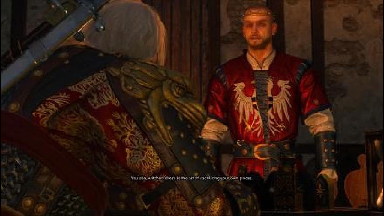WITCHER 3 (PS5) - Geralt Meets King Radovid - YouTube