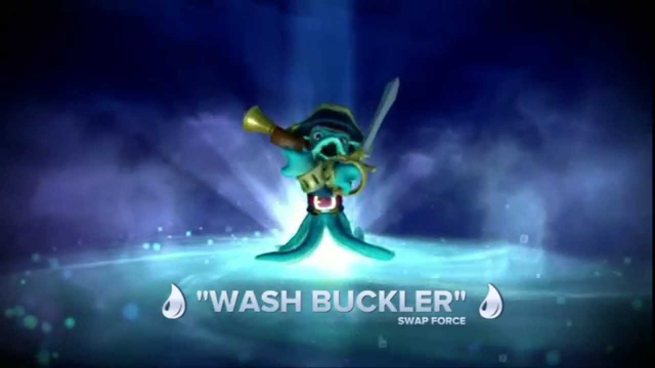 Skylanders - Swap Force - Wash Buckler - YouTube
