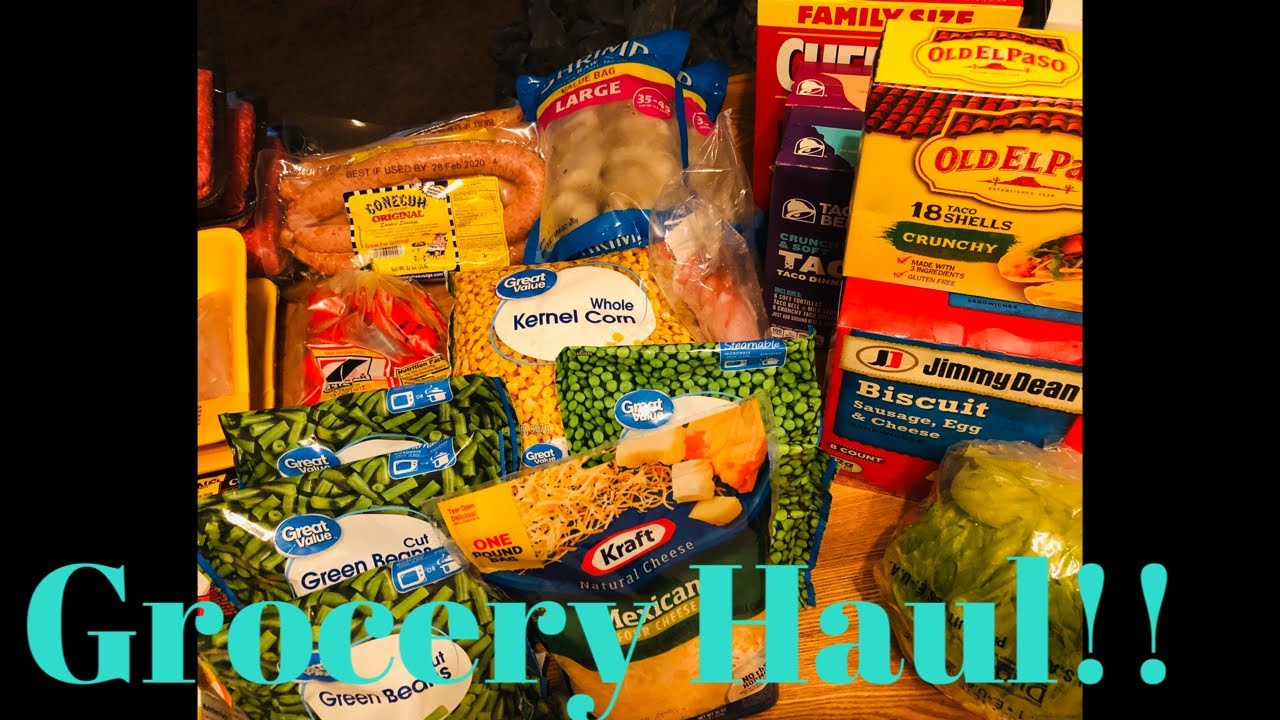 Grocery haul!!! (Part 1) - YouTube