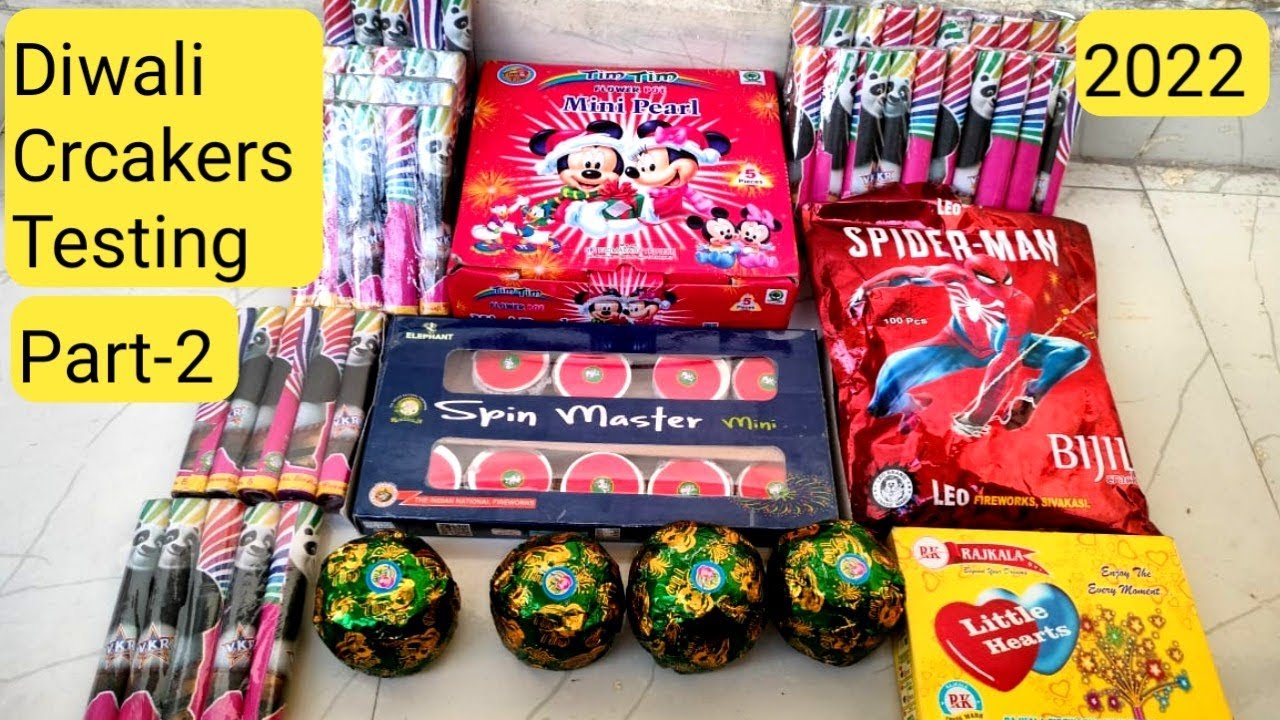 Testing Diwali Fireworks 2022 Part-2| New And Different Types Of ...