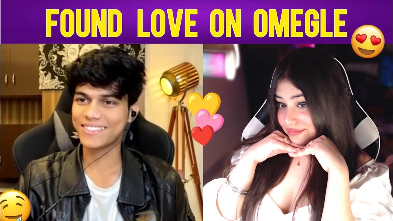 I found my love on omegle | Reaction on adarshuc | Funny omegle ...