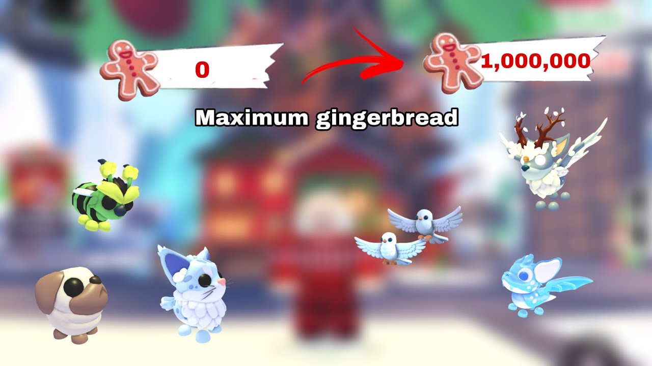 How to Get MAXIMUM Gingerbread in Adopt Me! (2025) - YouTube