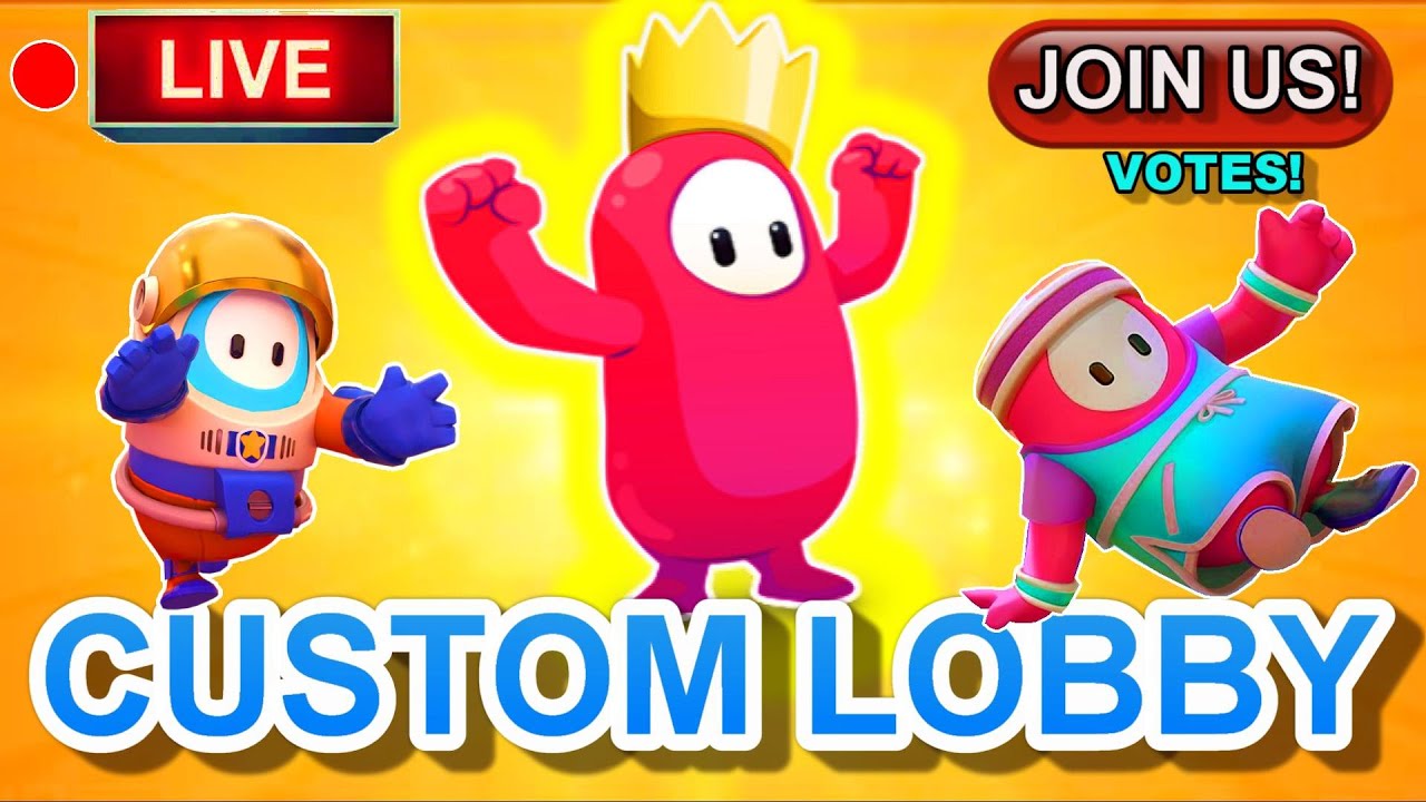 [LIVE] Fall Guys Custom Matches with Viewers/Friends Open Votes - Join ...