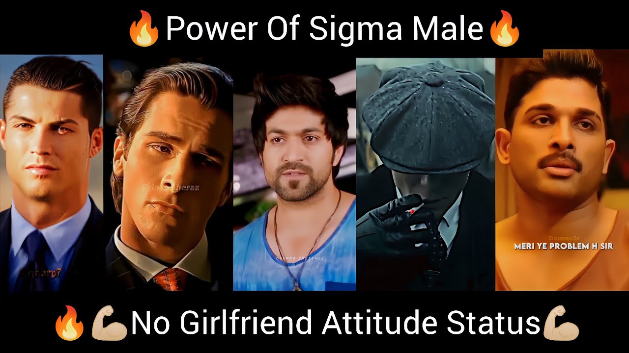 🔥💪 Don't Underestimate the Power of Sigma Males 🔥🎯😎|| No Girlfriends 🔥💫 ...