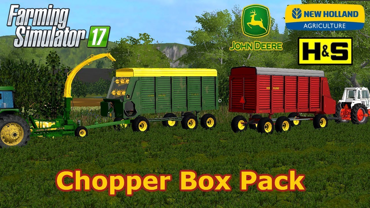 Farming Simulator 2017 / CHOPPER BOX PACK / Mod Review - YouTube