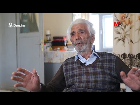 DERSİM KATLİAMI TANIĞI: 84 YILDIR AYNI POLİTİKA UYGULANIYOR