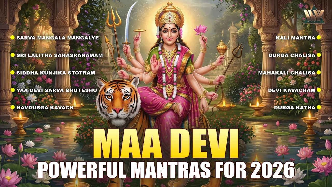 Maa Devi Powerful Mantras for 2026 | New Year Devotional Songs ...