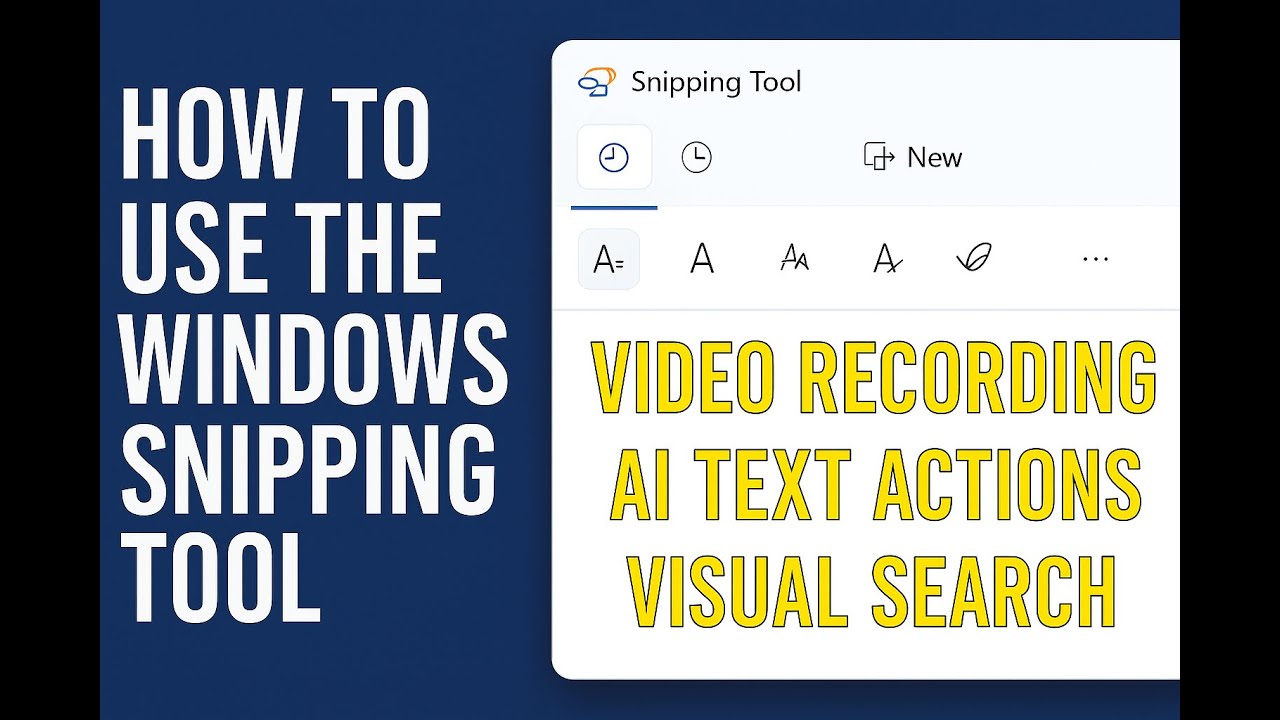 Microsoft Snipping Tool in Windows 11 (24H2) Now Supports Video ...