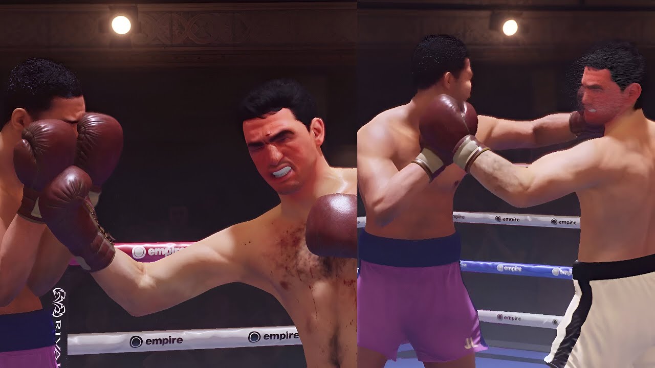 Rocky Marciano vs Joe Louis | Undisputed Boxing Game (Online Fight ...