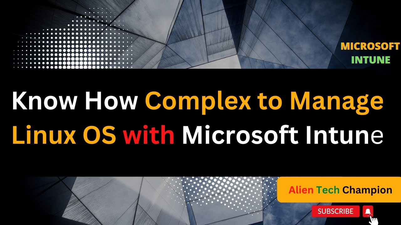 MS48 - Know How Complex to Manage Linux OS Machines with Microsoft ...