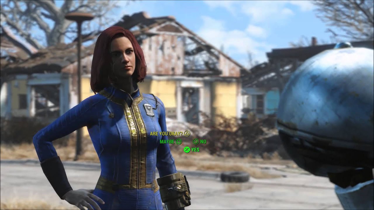 Fallout4 Female walkthrough part 3 - YouTube