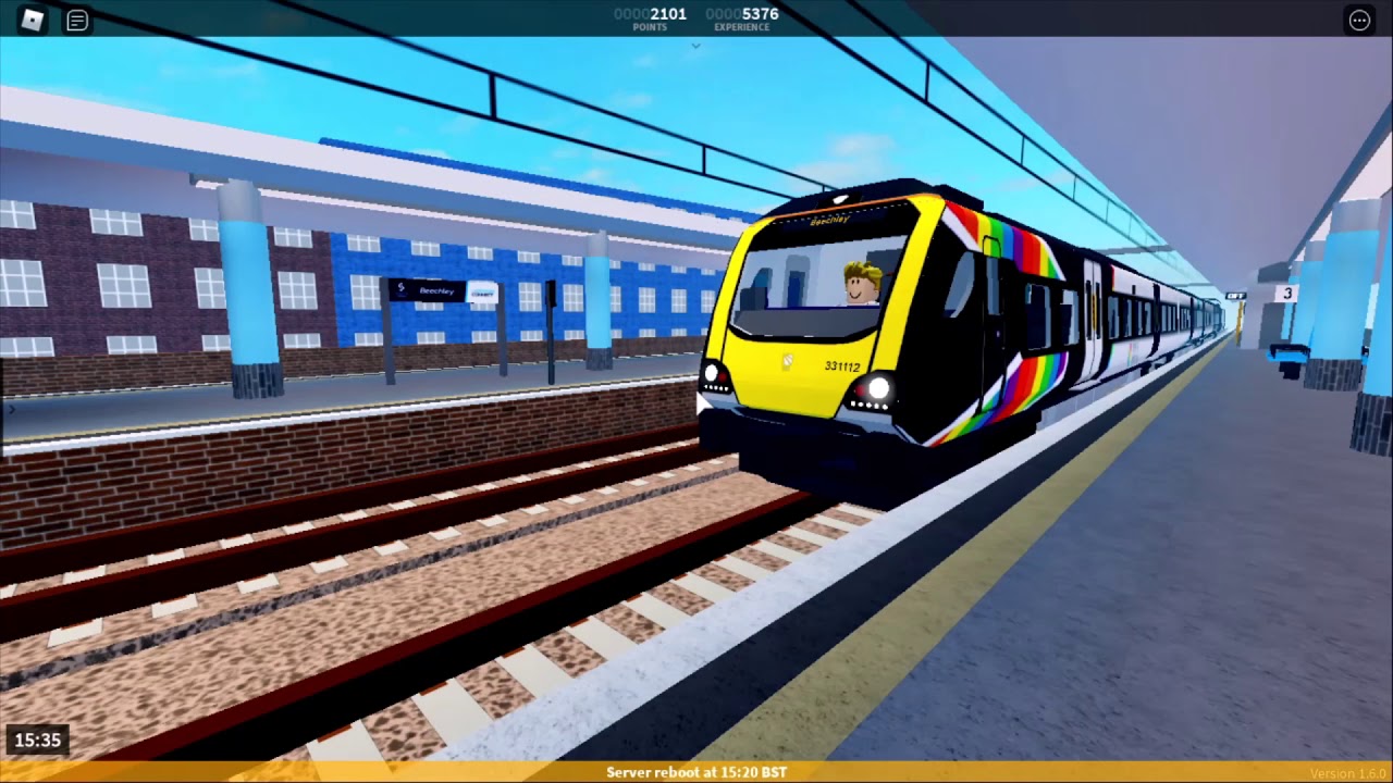 SCR Roblox v1.6 Trainspotting: Trains at Beechley - YouTube