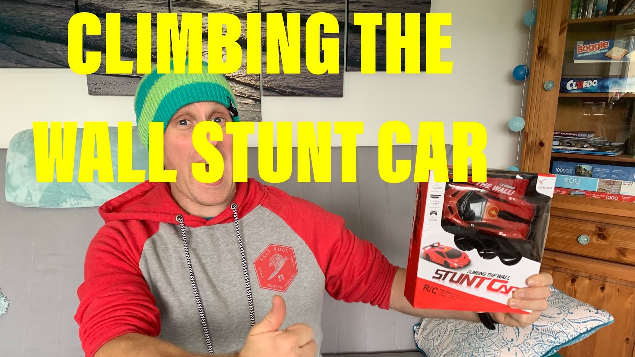 Remote Control Stunt car climbs the wall or does it???? - YouTube