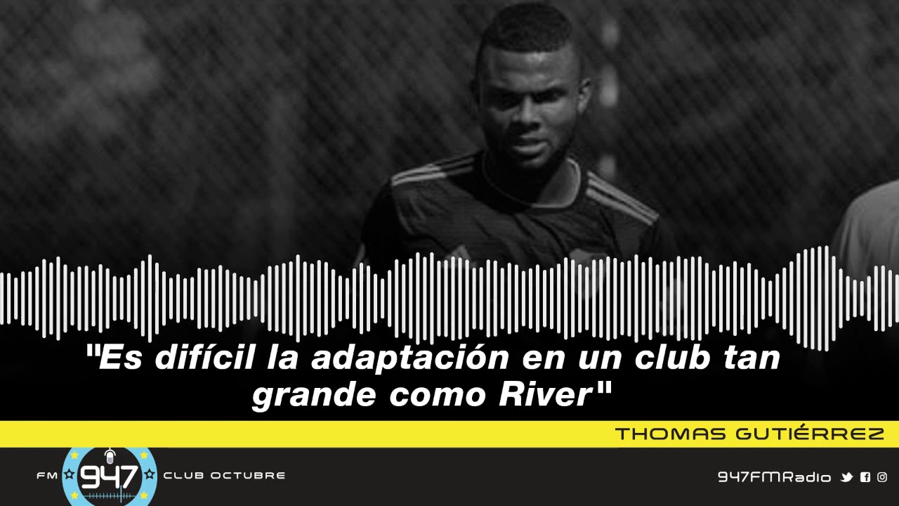 Thomas Gutiérrez: "Es difícil la adaptación en un club tan grande como ...