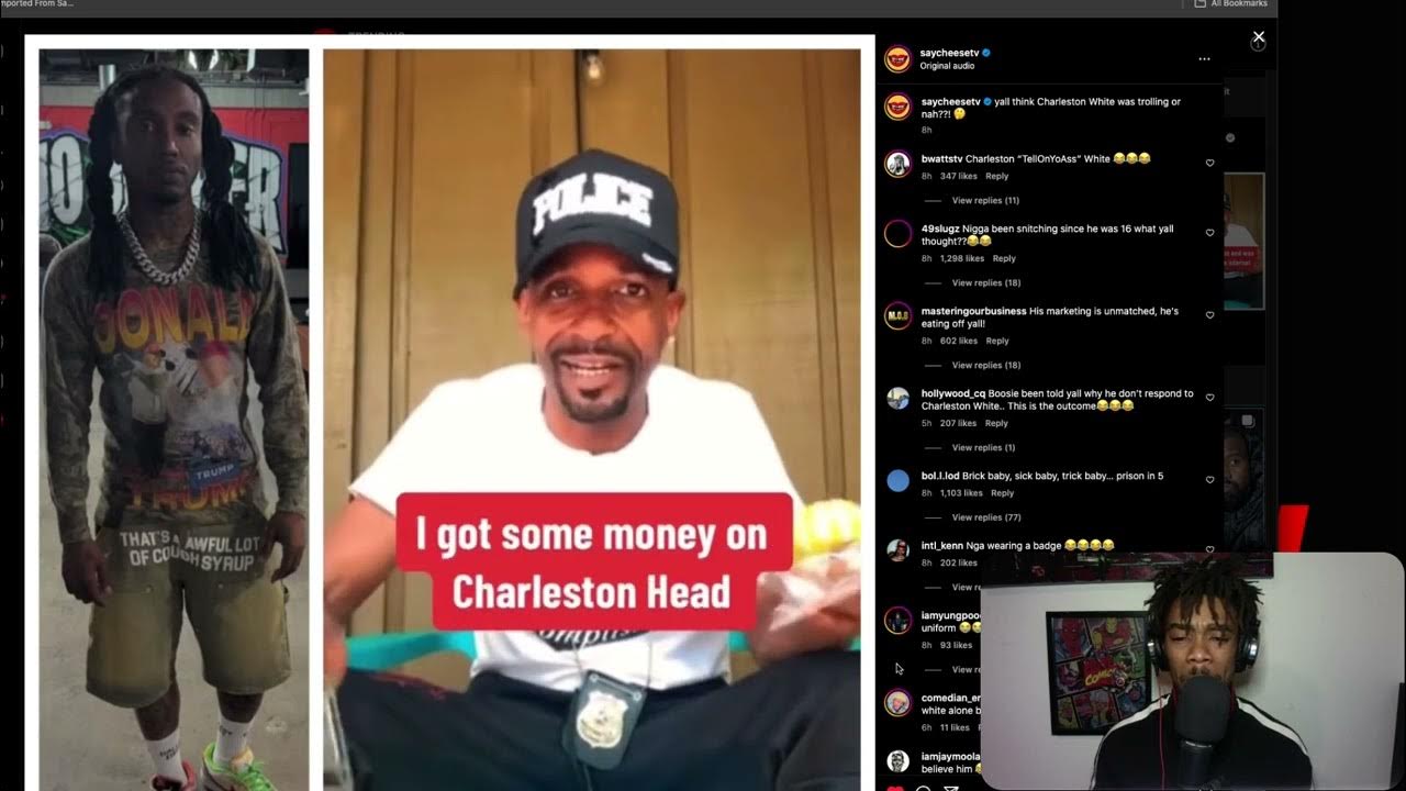 Charleston White & Adam22 Responsible For Bricc Baby Arrest ?! - YouTube