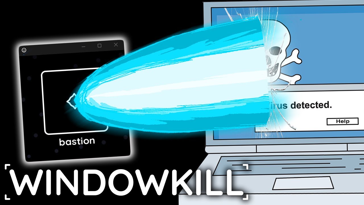 This Game Is Literally Fighting Computer Viruses - YouTube