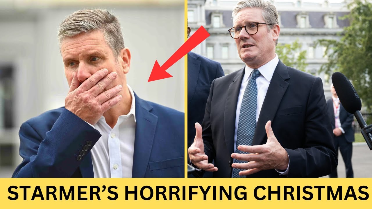 KEIR STARMER receives horrifying Christmas Gift as he goes off on a ...
