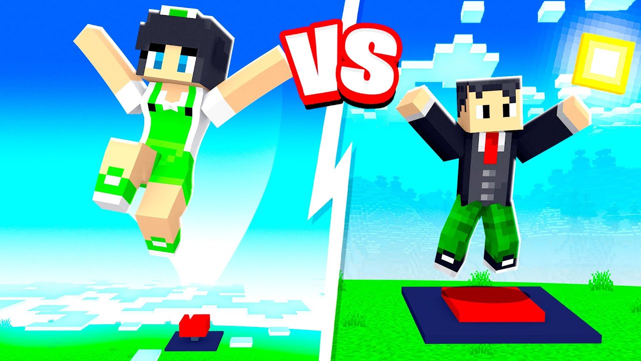 PULA PULA NA LAVA DO MINECRAFT - YouTube