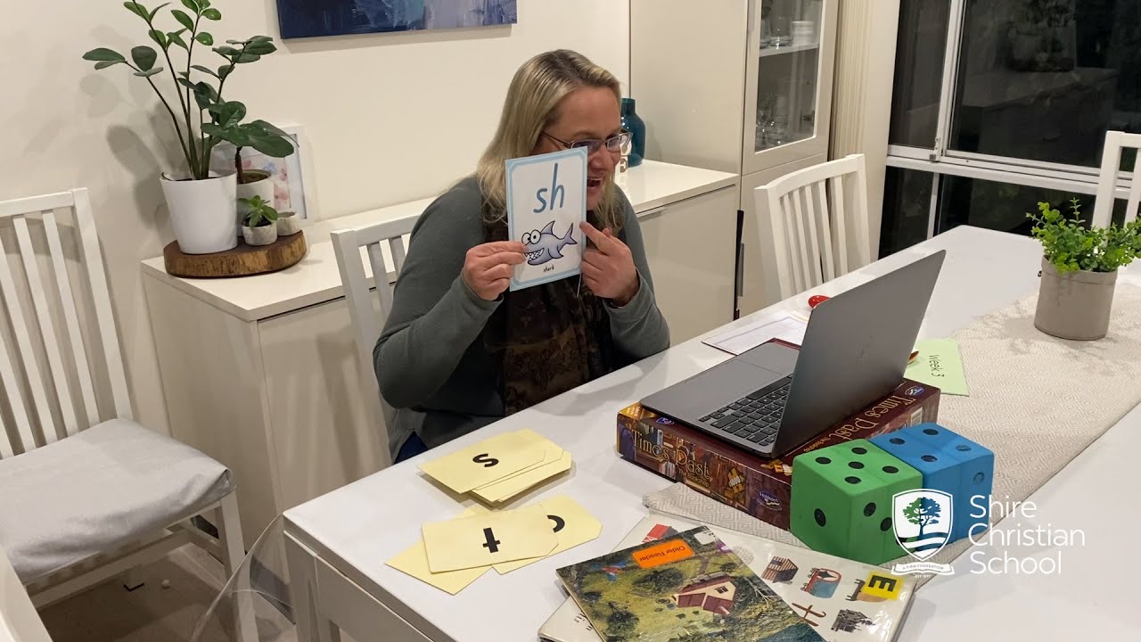 Shire Christian School's approach to remote learning - YouTube