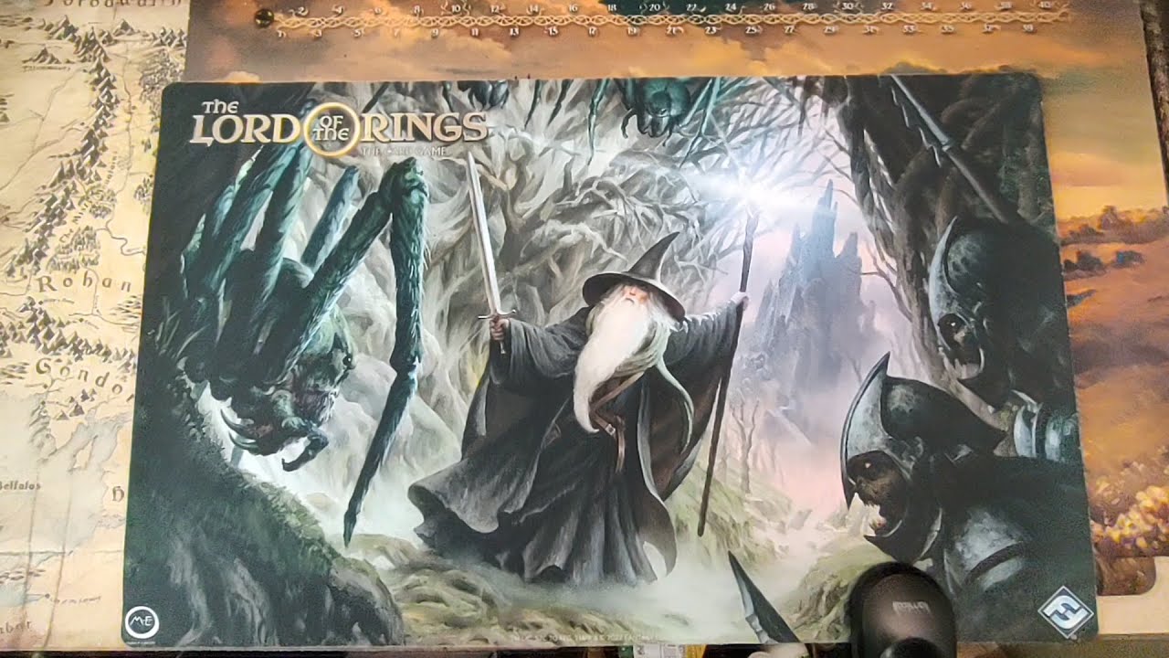 LOTR LCG Ered Mithrin Campaign part 9 the Fate of Wilderland - YouTube