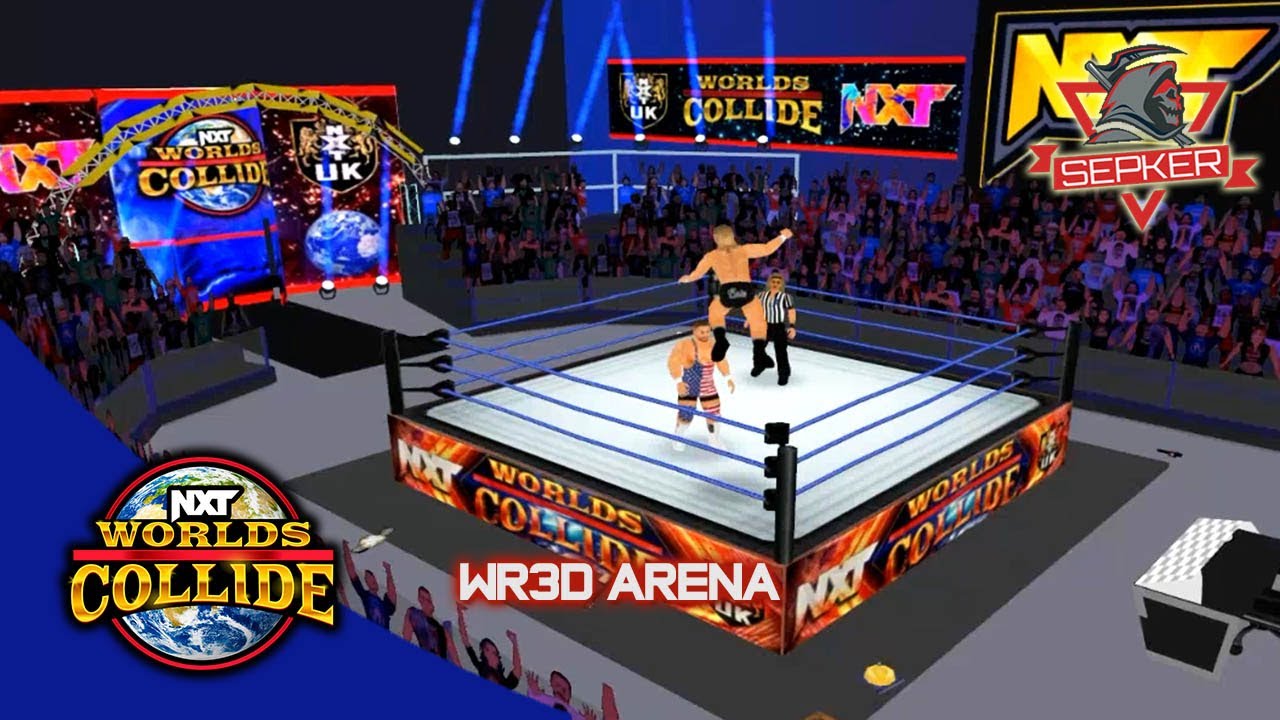 WWE NXT WORLDS COLLIDE 2022 WR3D ARENA BY SEPKER | WR3D REALISTIC ARENA ...