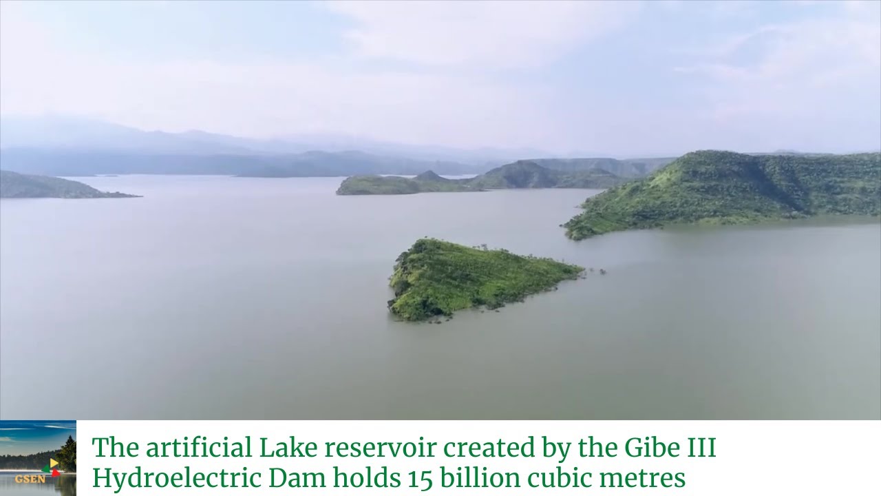The Incredibly Beautiful Gibe III Hydroelectric Dam Artificial Lake ...