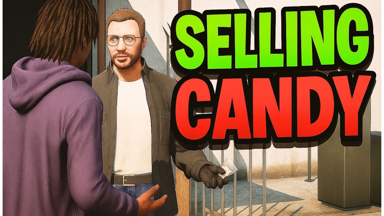 Selling Candy and Boostin Cars in GTA 5 RP - YouTube