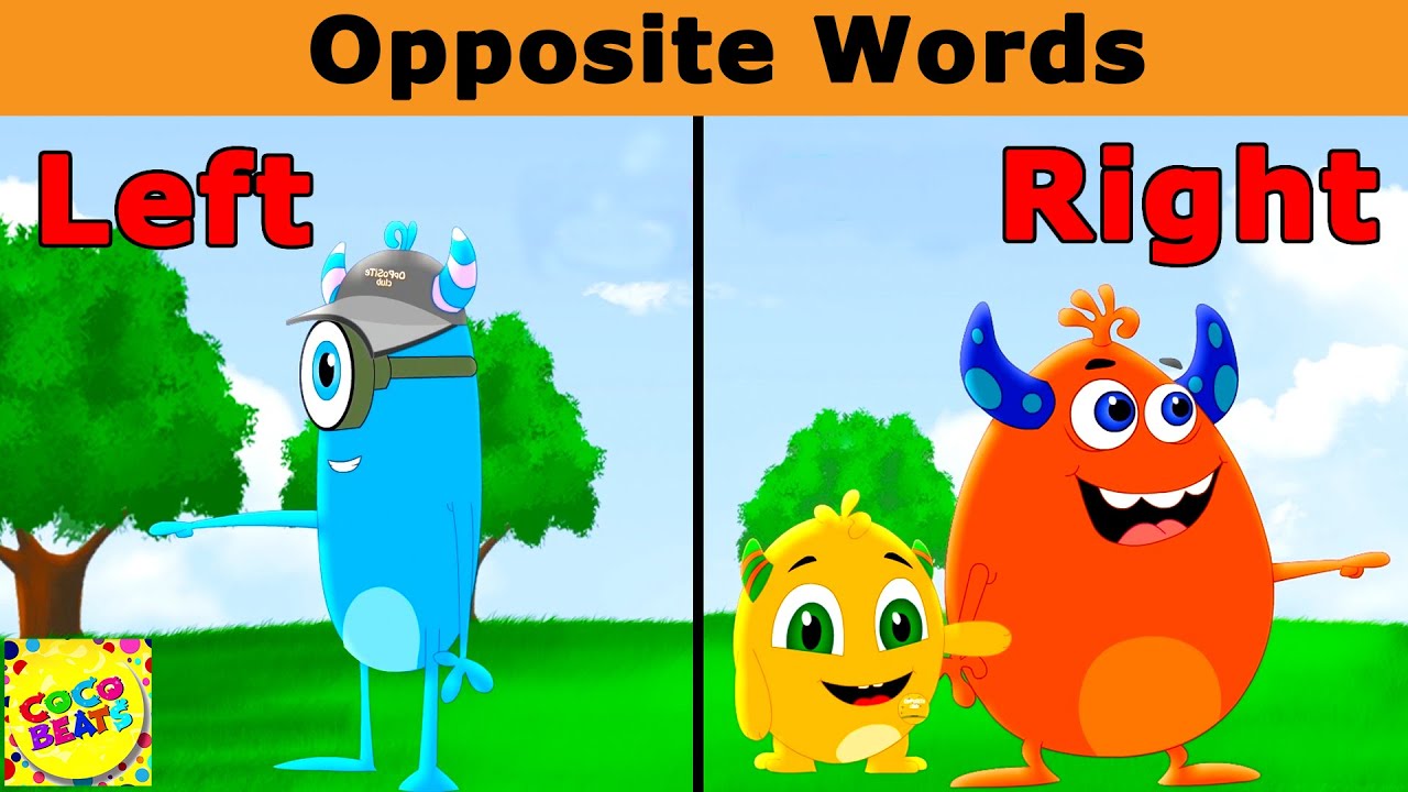 Opposite Song + More Learning Video for babies by Coco Beats - YouTube